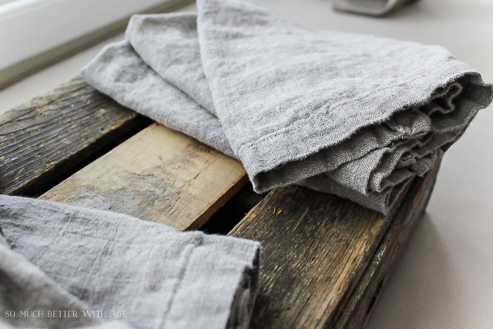 How To Make Your Own Linen Napkins Placemats So Much Better With Age