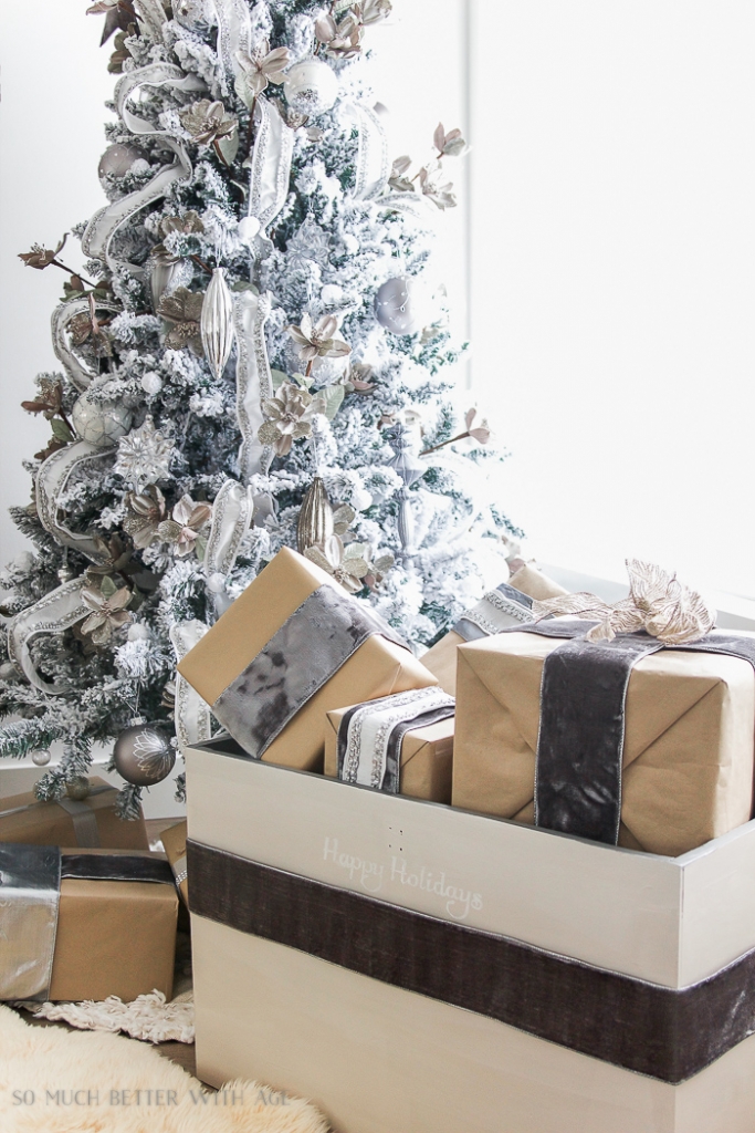 Painted Christmas Trunk - Jamie Lundstrom