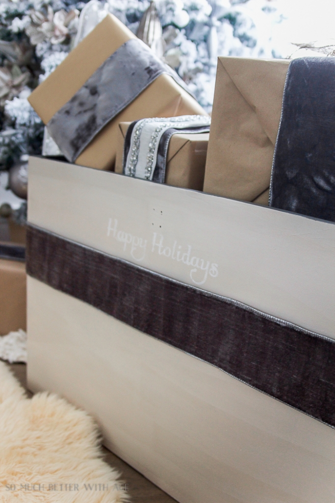 Painted Christmas Trunk - Jamie Lundstrom