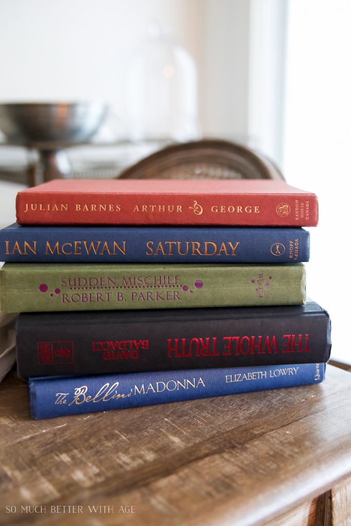 Painted Pink and Metallic Gold Books - Jamie Lundstrom