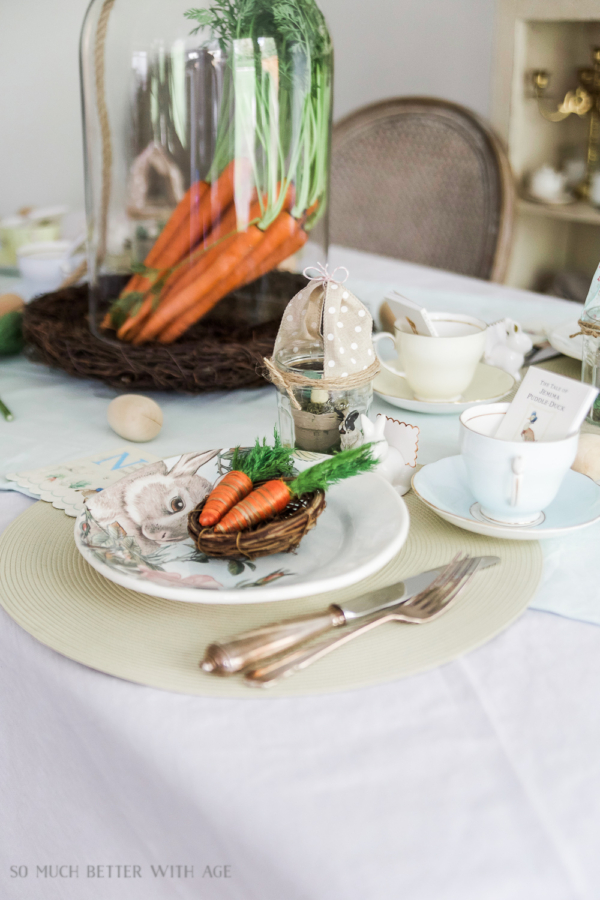 How to Set a Peter Rabbit Inspired Easter Table + Video - Jamie Lundstrom