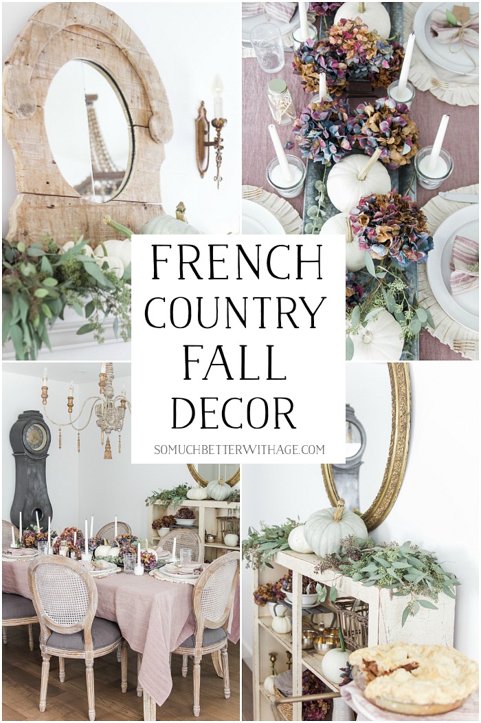French Fall Home Tour with Purple and Green (No Orange Allowed) - Jamie ...