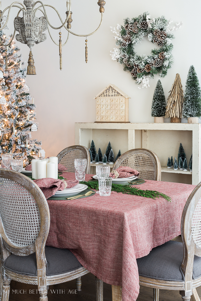 Scandinavian Style Christmas Table + Video - Jamie Lundstrom