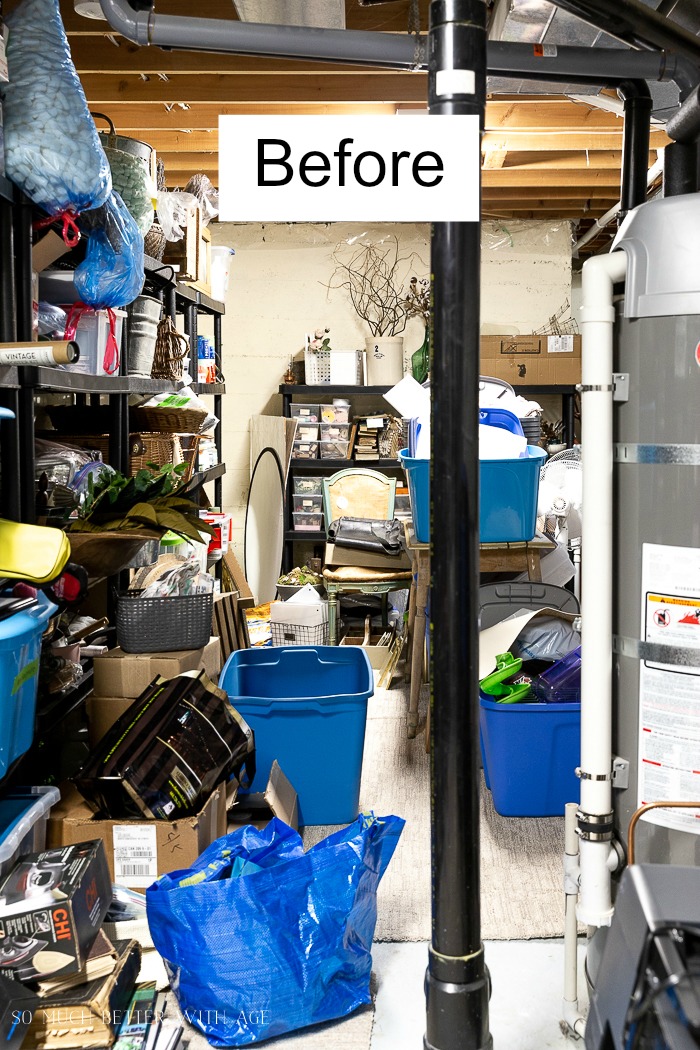 How to Declutter and Organize the Basement - Jamie Lundstrom
