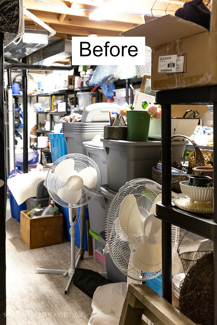 How to Declutter and Organize the Basement - Jamie Lundstrom