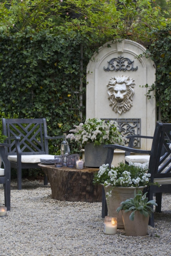 European Style Water Fountains & Yard Update - Jamie Lundstrom