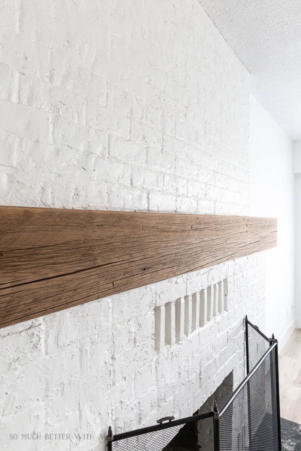 How to Plaster a Brick Fireplace - Jamie Lundstrom