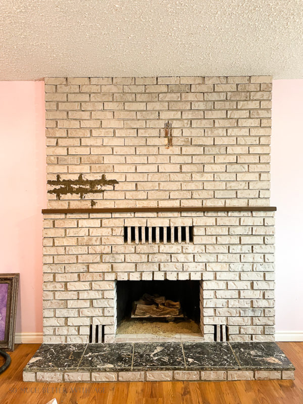 How to Plaster a Brick Fireplace - Jamie Lundstrom